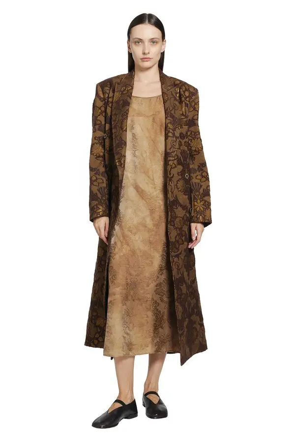 UMA WANG Camelot Coat - Brown