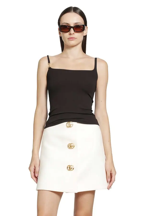 Gucci Jersey Top With Horsebit