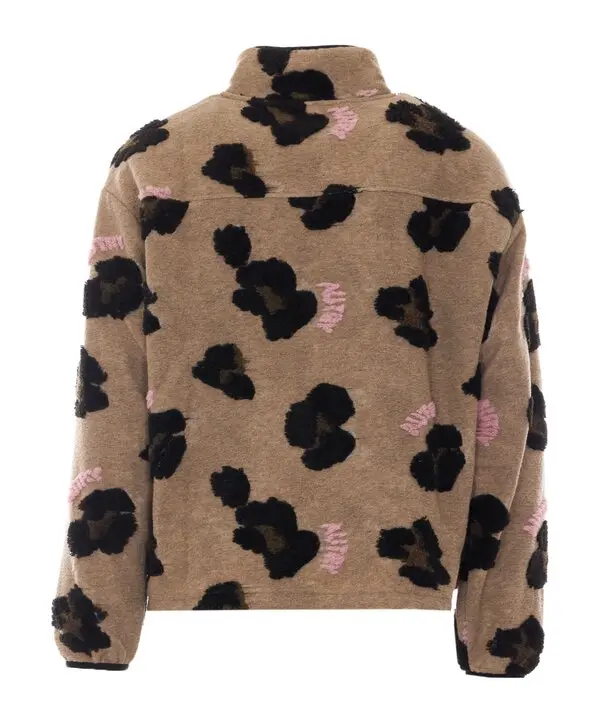 AUTRY Long-sleeved Leopard Print Jacket