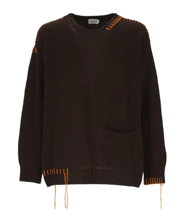 AMISH SUPPLIES Crew-neck Sweater - Black
