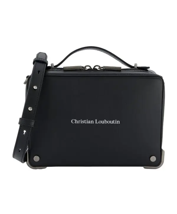 CHRISTIAN LOUBOUTIN Top-handle Shoulder Bag - Black