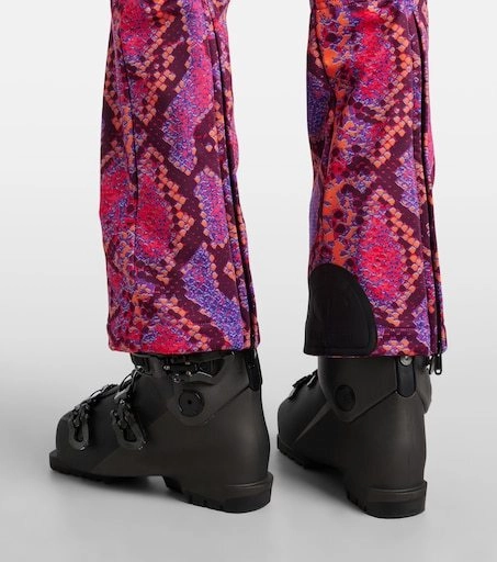 Goldbergh Elena Snake-effect Ski Salopettes