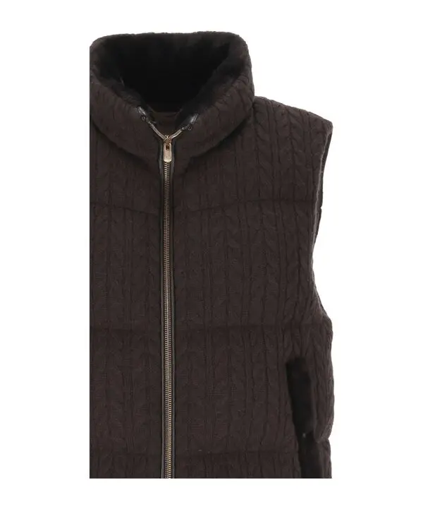 Agnona High-neck Vest