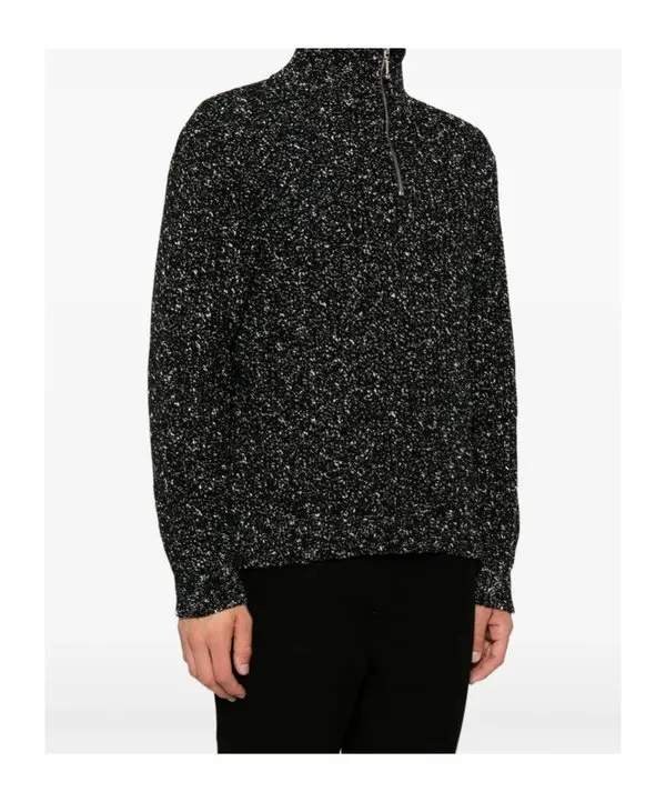 ERNEST W. BAKER Long-sleeved Knitted Pullover