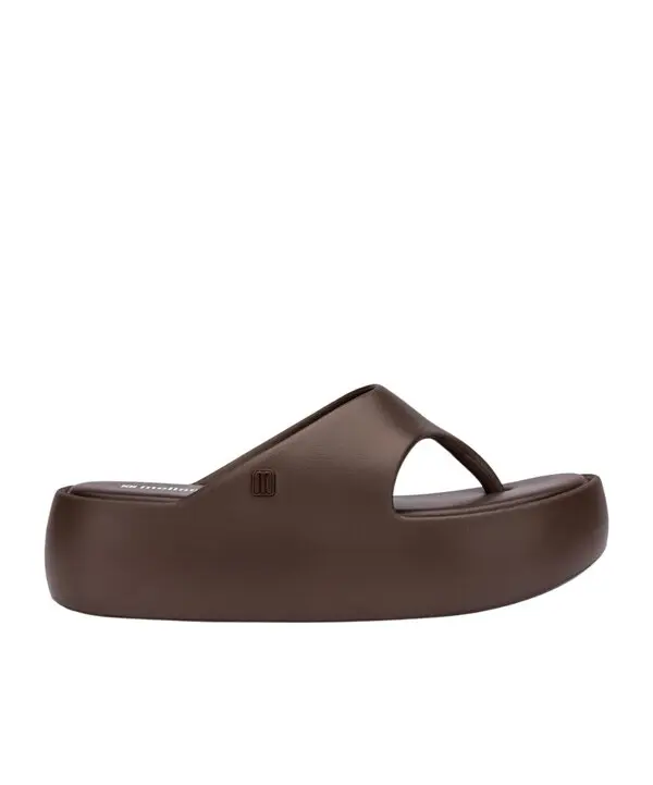 Melissa Free Platform Thong - Bronze