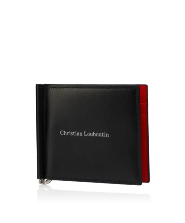CHRISTIAN LOUBOUTIN Canopy Money Clip Wallet