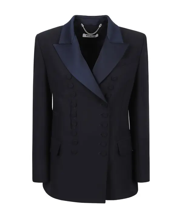 Vivetta Double-breasted Suit Jacket