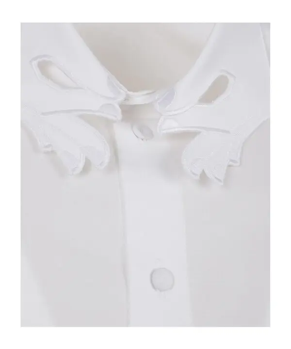 Vivetta Classic Shirt With Collar Embroidery
