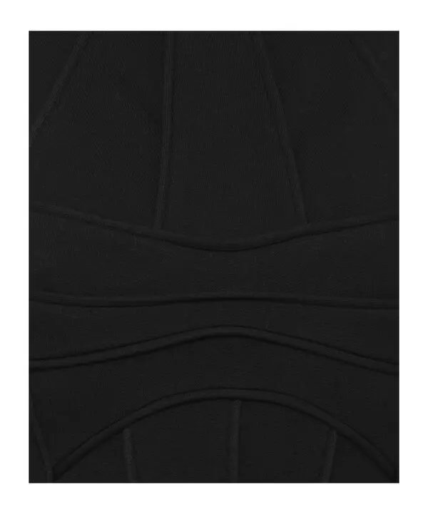 Attico Contoured Midi Dress