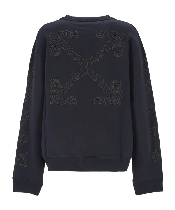 Off-White Long-sleeve Sweatshirt - Black