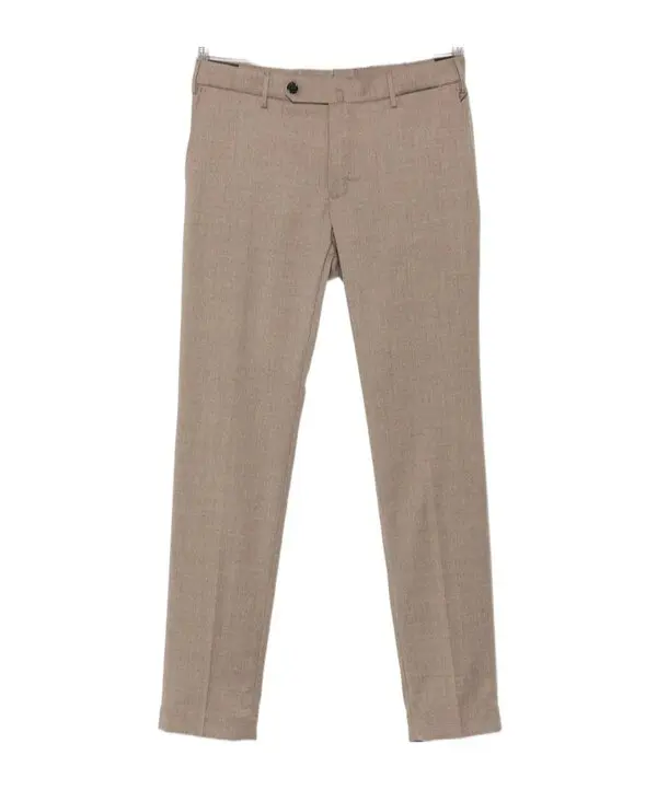 Incotex Slim Fit Casual Pants With Belt Loops - No