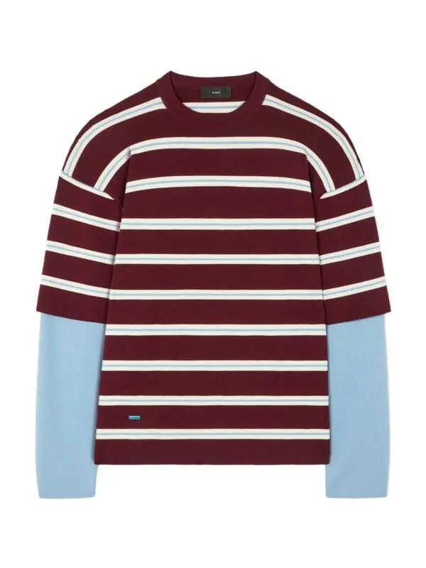 Alanui Rugby Club Double-sleeve Sweater