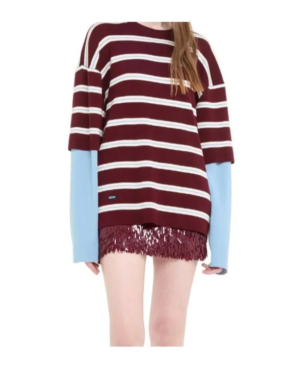 Alanui Rugby Club Double-sleeve Sweater
