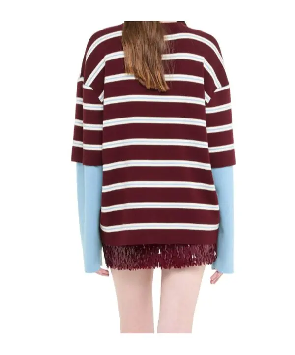 Alanui Rugby Club Double-sleeve Sweater