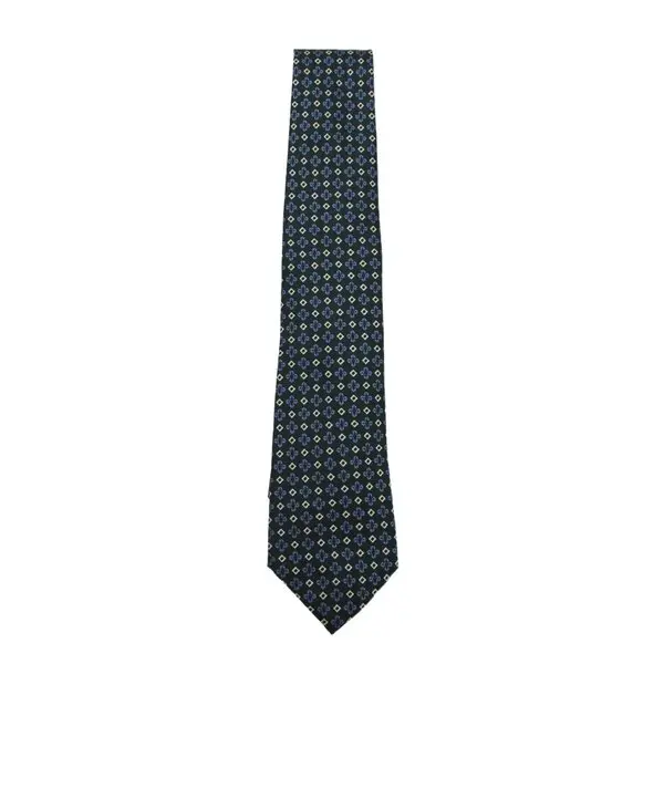 Canali Geometric Pattern Tie