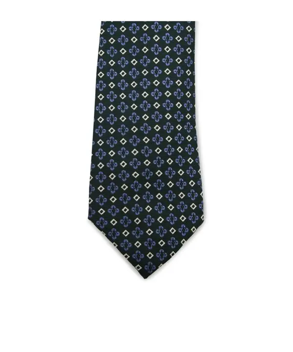 Canali Geometric Pattern Tie
