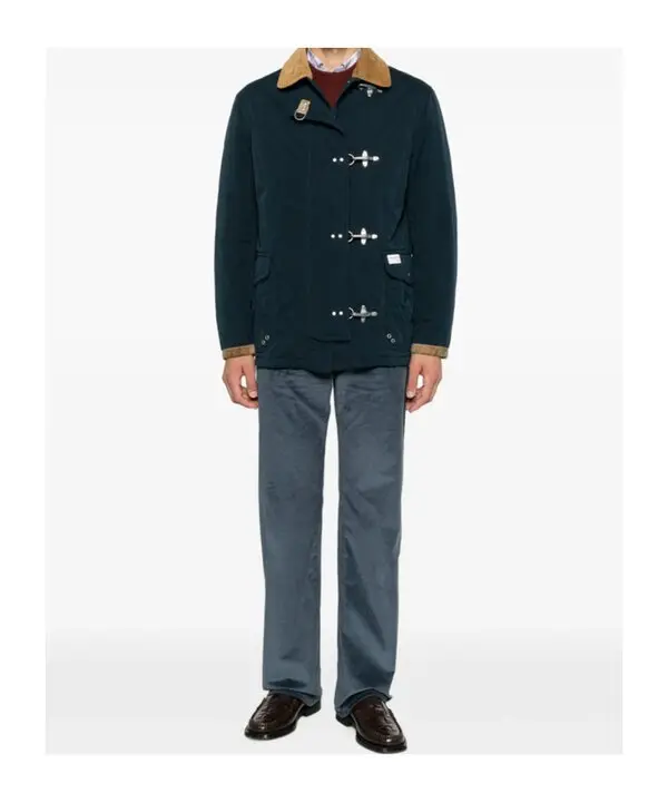 FAY Long-sleeved Collared Casual Jacket