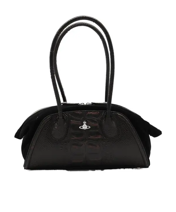 VIVIENNE WESTWOOD Orb Plaque Embossed Tote Bag
