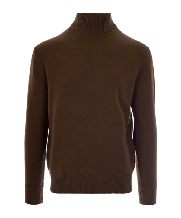 PAOLO PECORA Turtleneck Jumper - Black