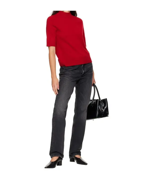 AGOLDE High Waisted Straight Leg Jeans