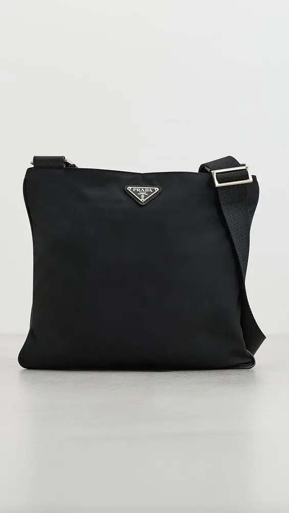 Shopbop Prada Nylon Crossbody Bag - Black