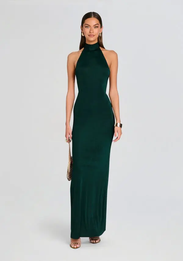 SEROYA Macy Dress - Evergreen
