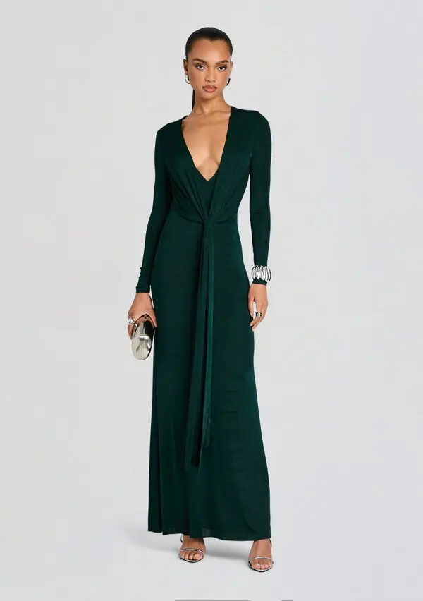 SEROYA Dolce Dress - Evergreen