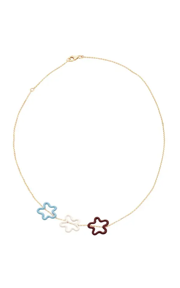 Bea Bongiasca Color Flower Necklace - Multi