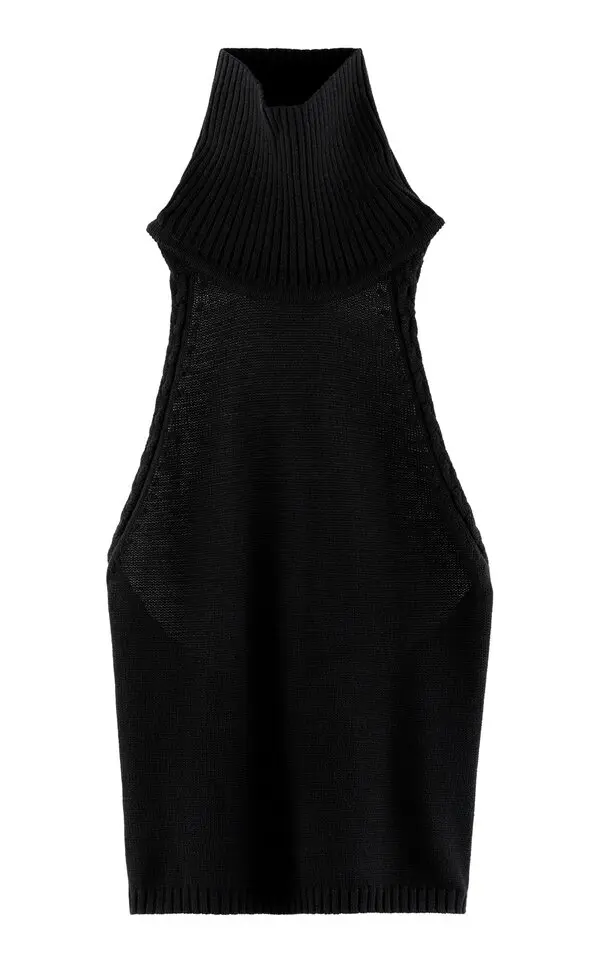 Arakii Knitted Cotton Halter Top