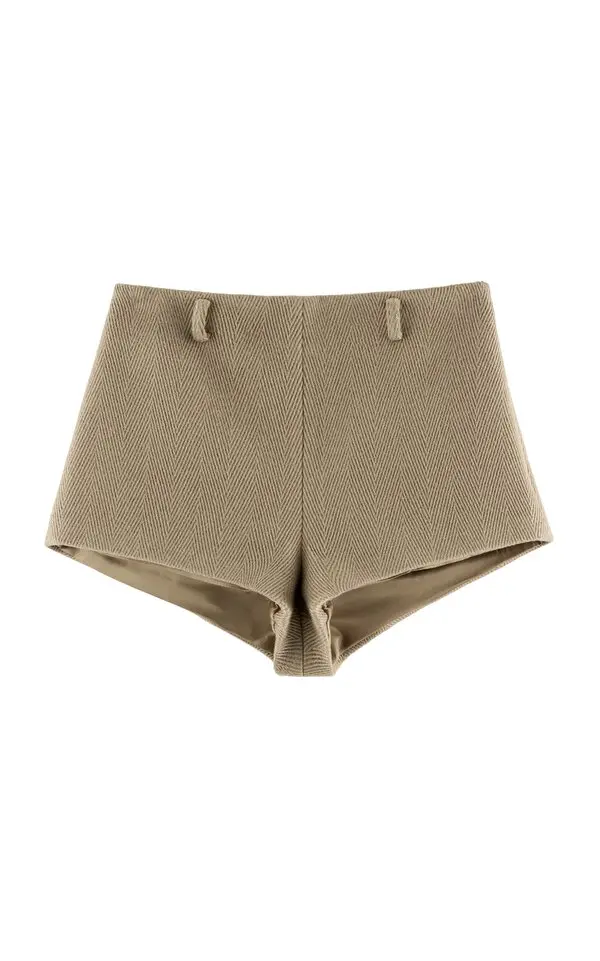 Arakii Mood Wool-blend Shorts