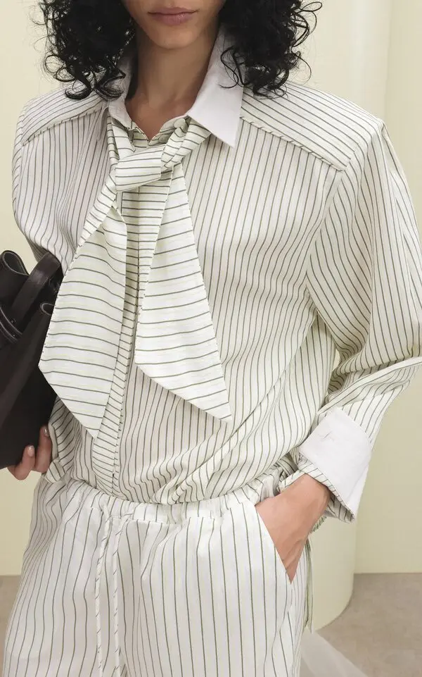 Arakii Boxy Striped Shirt