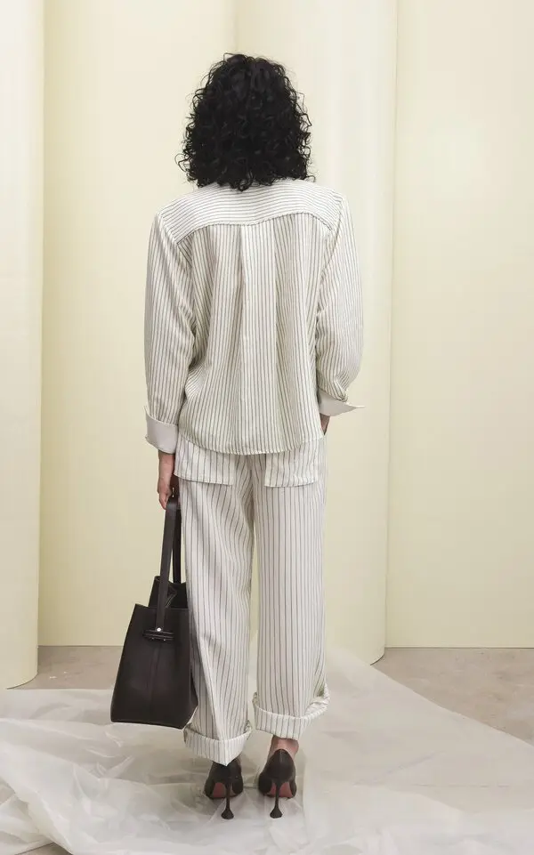Arakii Boxy Striped Shirt
