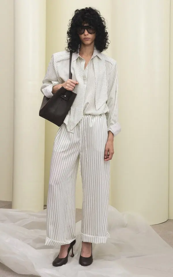 Arakii Relaxed Striped Pants
