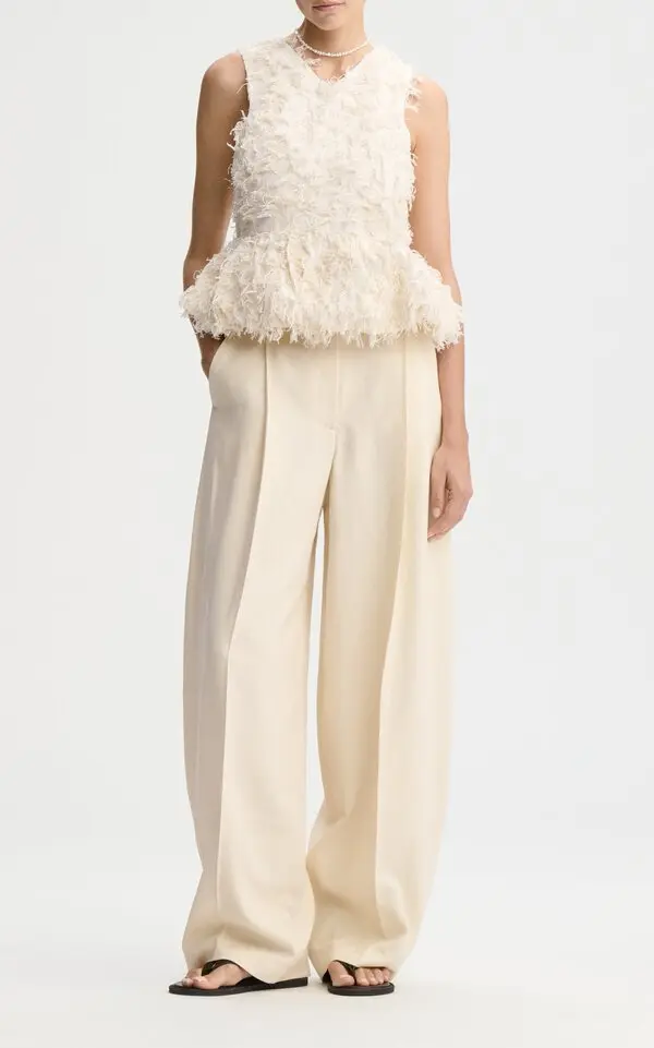BY MALENE BIRGER Serayan Cotton-blend Top