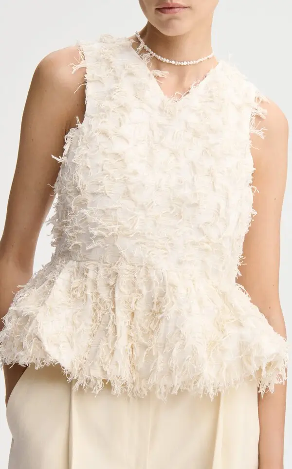 BY MALENE BIRGER Serayan Cotton-blend Top