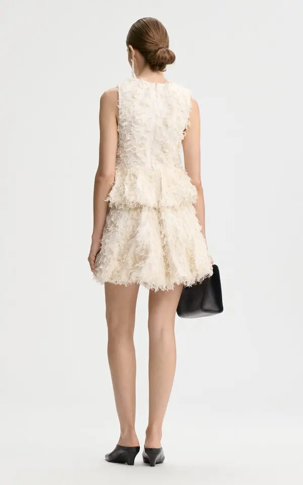 BY MALENE BIRGER Brey Cotton-blend Mini Skirt