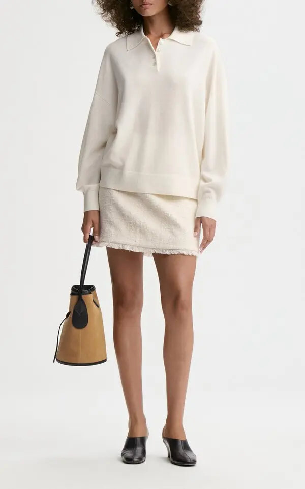 BY MALENE BIRGER Carmine Wool-cashmere Knit Top