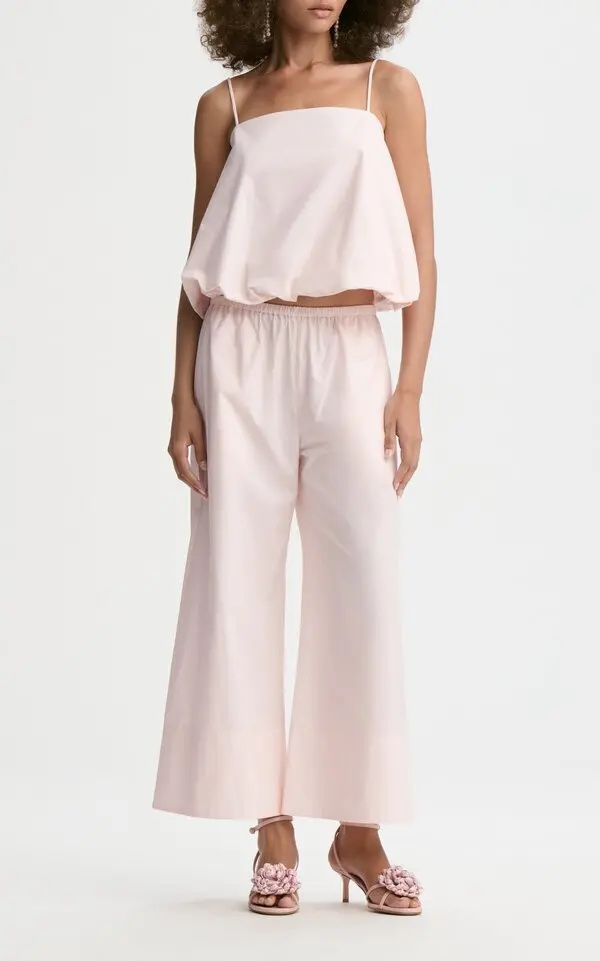 BY MALENE BIRGER Luisa Cotton Cropped Pants