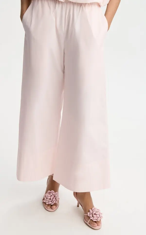 BY MALENE BIRGER Luisa Cotton Cropped Pants