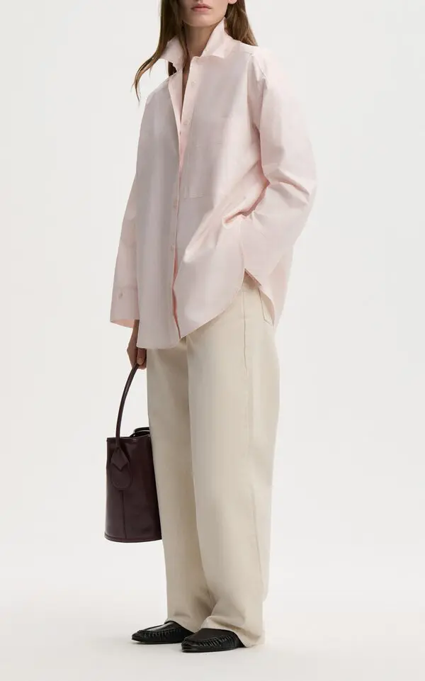 BY MALENE BIRGER Luisa Cotton Cropped Pants