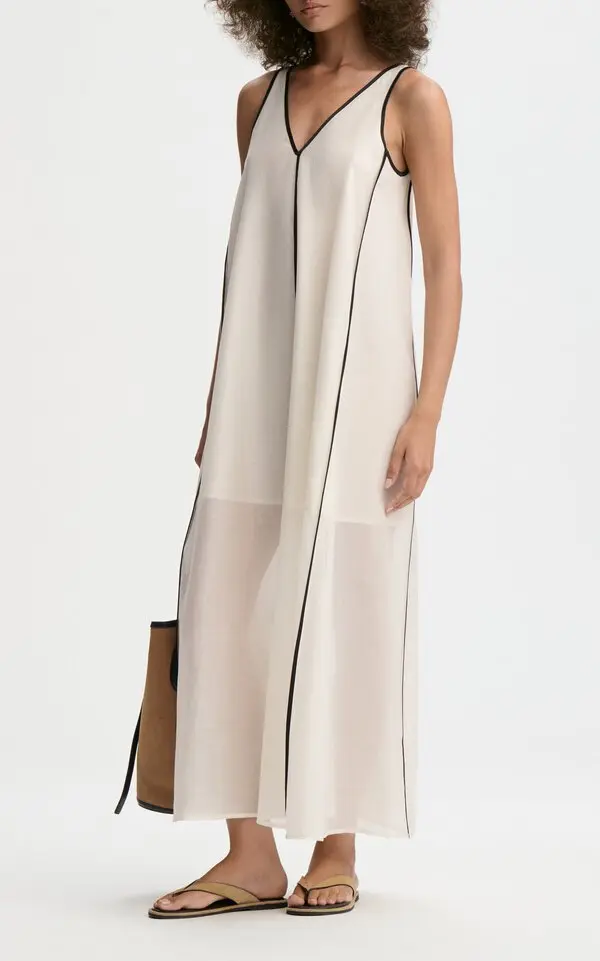 BY MALENE BIRGER Aures Silk-cotton Maxi Dress