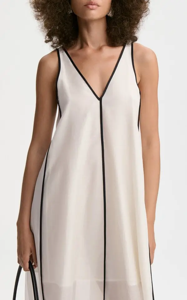 BY MALENE BIRGER Aures Silk-cotton Maxi Dress