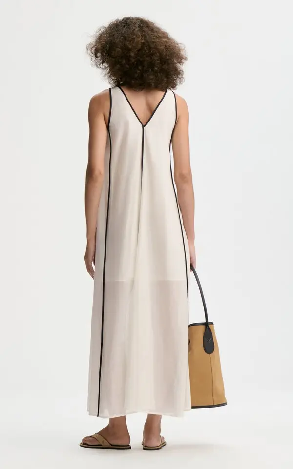 BY MALENE BIRGER Aures Silk-cotton Maxi Dress