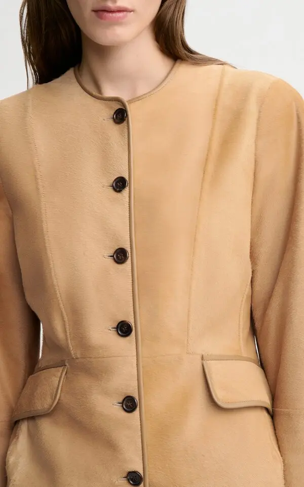 BY MALENE BIRGER Erin Leather Jacket