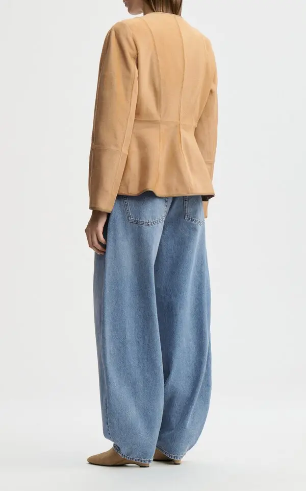 BY MALENE BIRGER Erin Leather Jacket