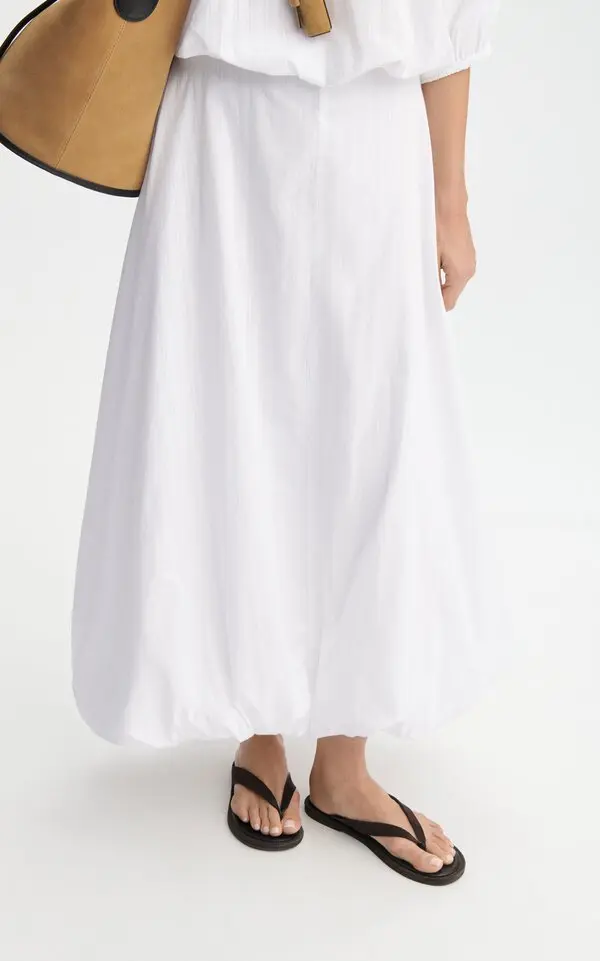 BY MALENE BIRGER Aubrey Cotton Maxi Skirt