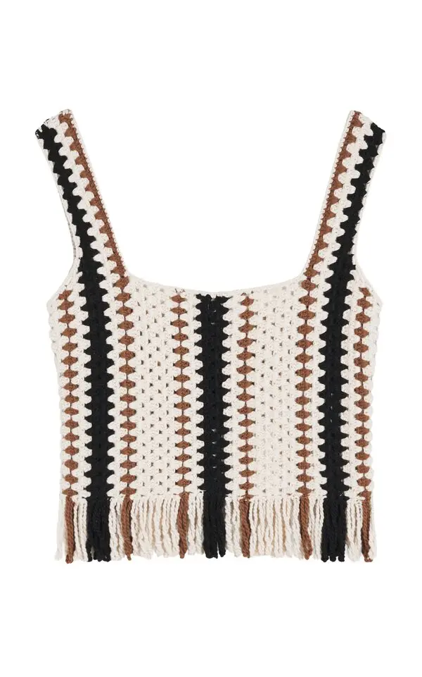 BY MALENE BIRGER Hailey Cotton Crochet Top