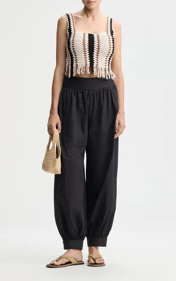 BY MALENE BIRGER Hailey Cotton Crochet Top