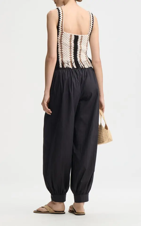 BY MALENE BIRGER Hailey Cotton Crochet Top