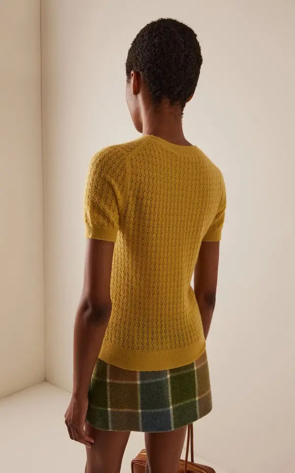 Miu Miu Cashmere-silk Top